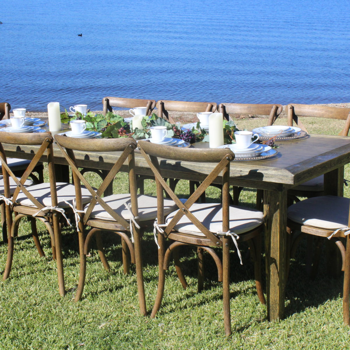 Serpentine Table Topper- Inside | Ocean Atlantic Event Rentals