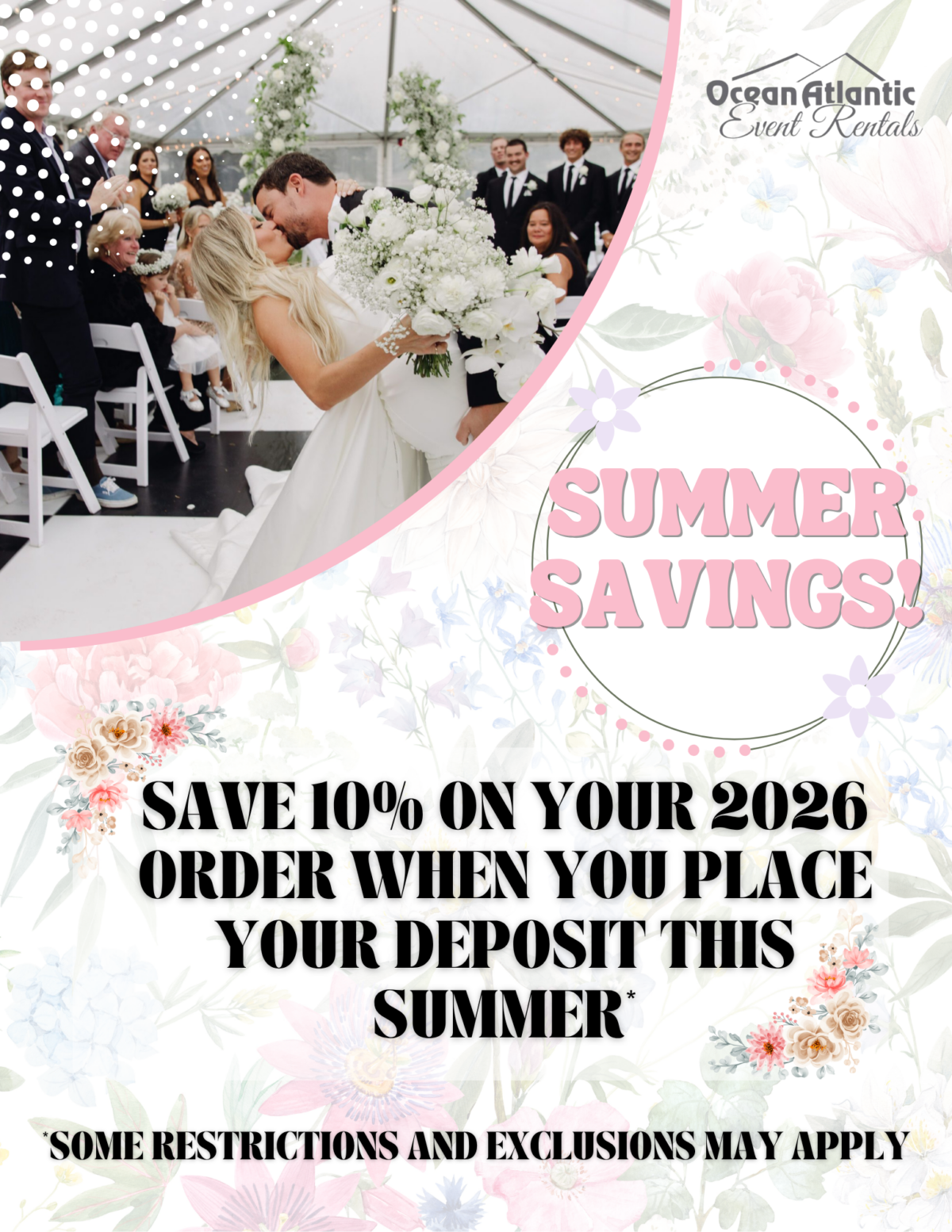 Specials | Ocean Atlantic Event Rentals